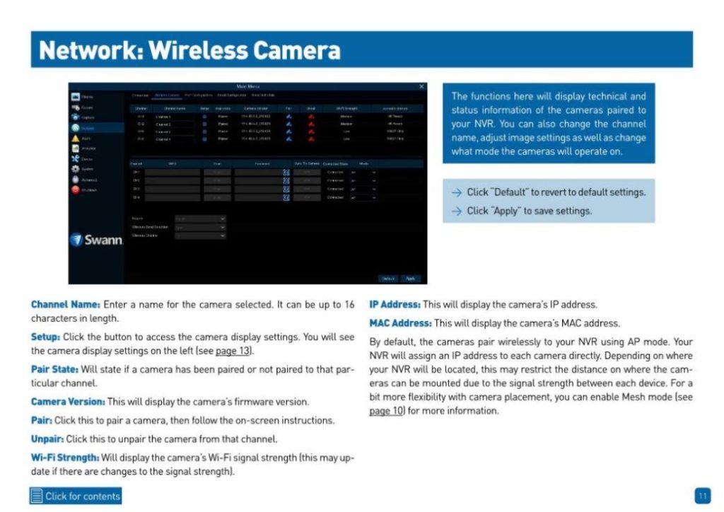 Swann Wi-Fi NVR User Manual v2 - DVRAID.Com